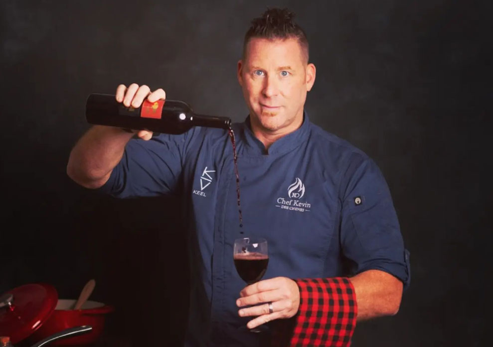 Chef Kev Des Chenes Culinary Demonstration and South African Wine ...