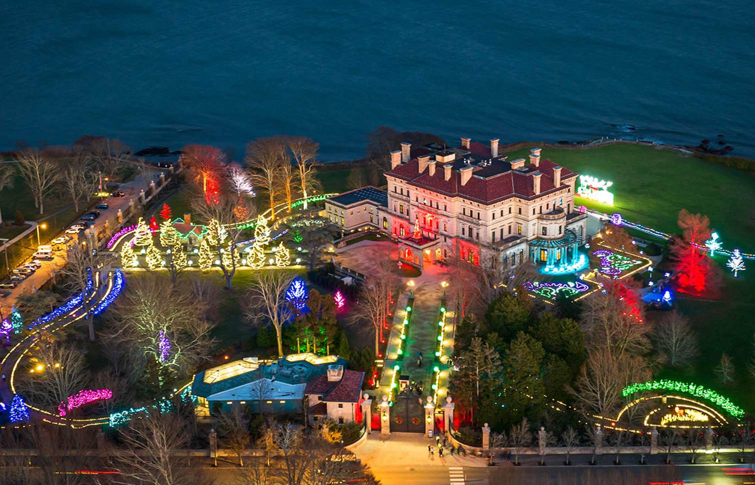 Sparkling Lights at The Breakers | Newport Mansions