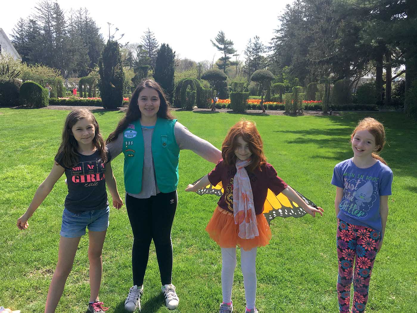 Girl Scout Badge Day at Green Animals | Newport Mansions